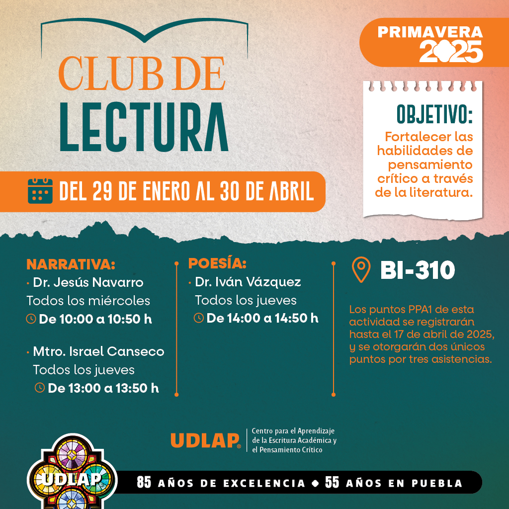 Club de lectura - Centro para el Aprendizaje de la Escritura y ...